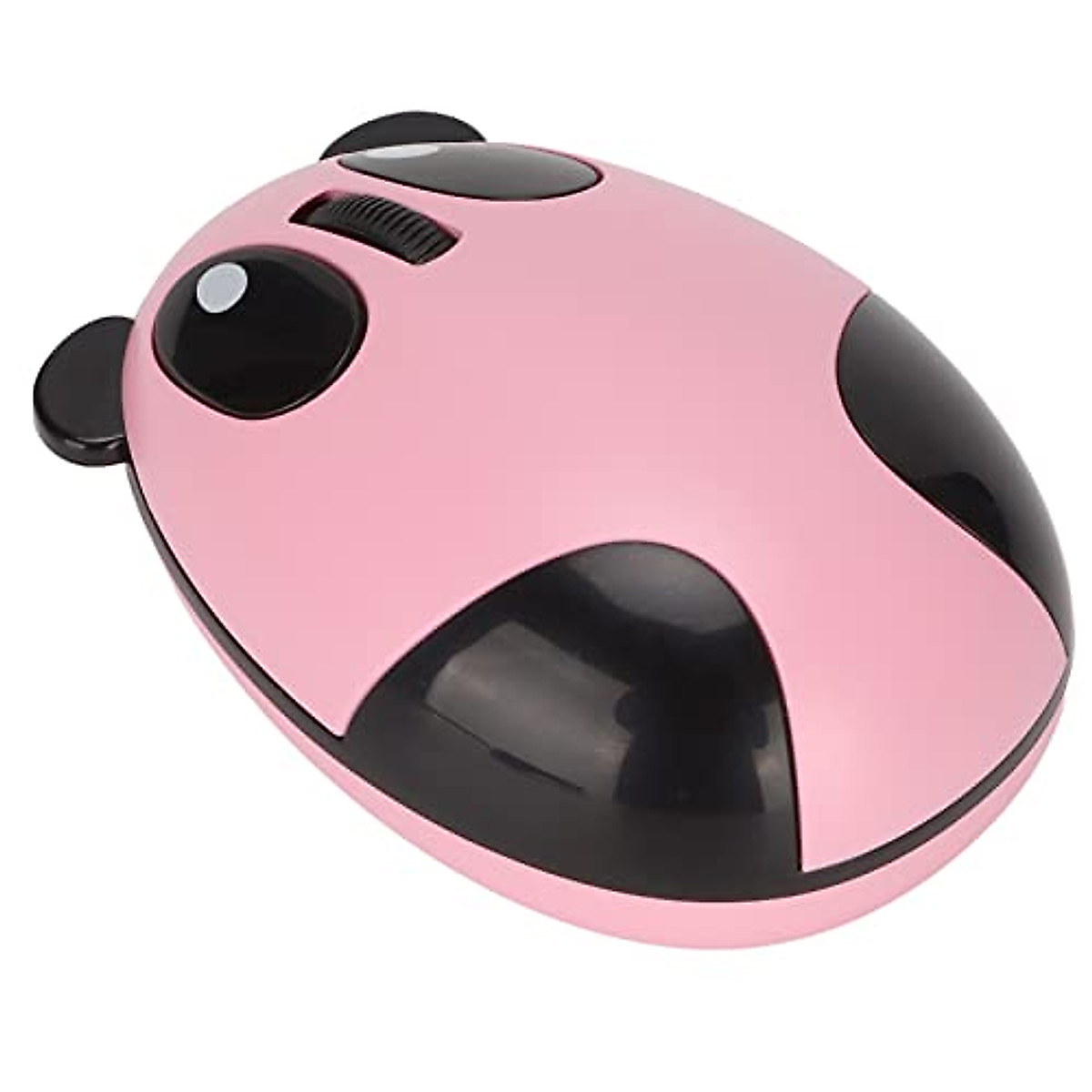 ASHATA Mini Cute Wireless Mouse, 2.4G Rechargeable Wireless 1200DPI Ergonomic Fashionable Gaming Mice with USB Receiver and 3 Buttons for PC Laptop Computer for Kids Girls, Customizable