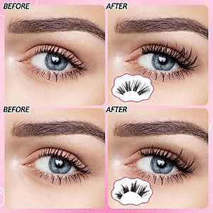 VOOZT Cluster Lashes 384 PCS+Lash Tweezers