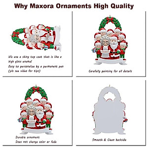 Personalized Baby Photo Frame Christmas Tree Ornament - Baby Girl Princess Carriage Ornament - Pink Baby Ornament - Unique Keepsake Gifts for Girl, Grandkid, Daughter