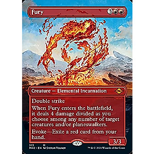 Magic: the Gathering - Fury (313) - Borderless - Modern Horizons 2