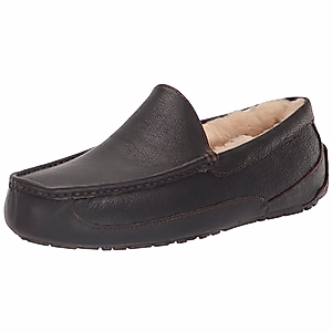 UGG Men's Ascot Slipper, Dark Spice, 9
