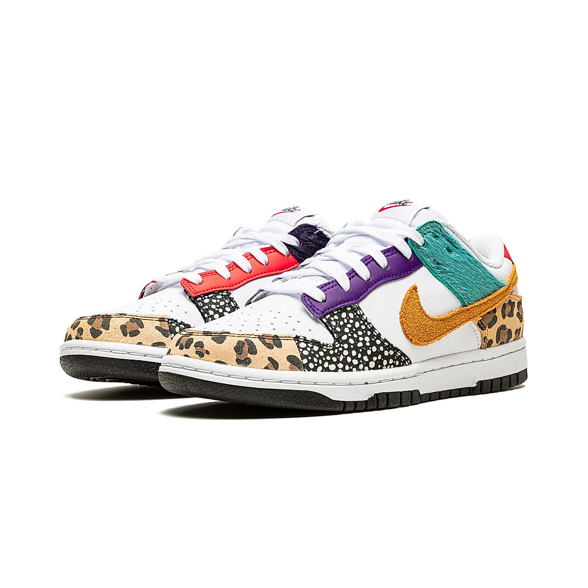 Nike Womens WMNS Dunk Low SE DN3866 100 Safari Mix - Size 8W