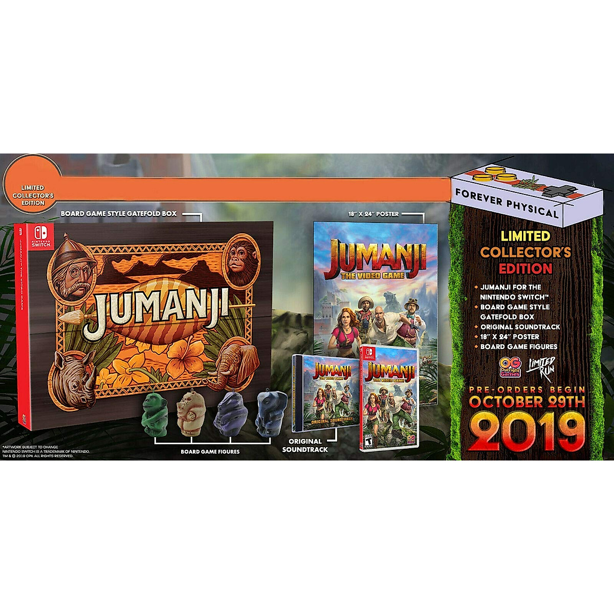 JUMANJI: The Video Game Collector's Edition (Switch)
