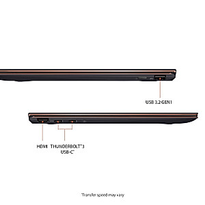 Asus ZenBook Flip S Ultra Slim Laptop, 13.3 4K UHD OLED Touch Display Core i7-1165G7 CPU, 16GB RAM, 1TB SSD, Thunderbolt 4, TPM, Windows 10 Pro, Jade Black, UX371EA-XH77T (Renewed)