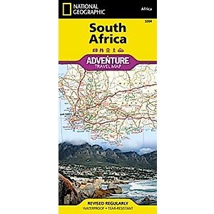 South Africa Map (National Geographic Adventure Map, 3204)