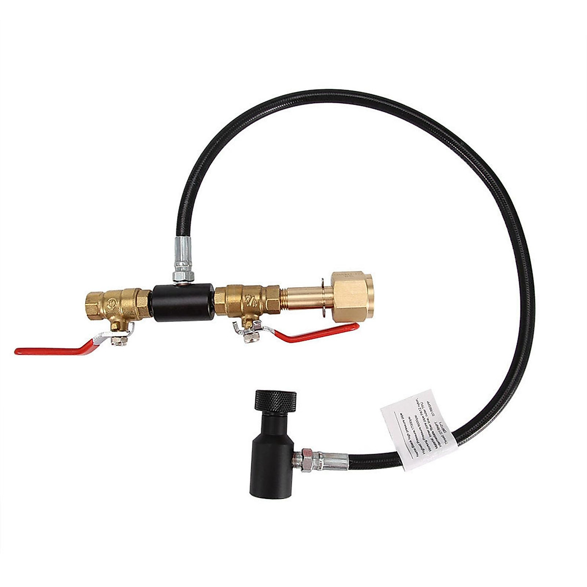 CO2 Cylinder Refill Station Filling Charging Adapter Tool Bottle CO2 Accessories for Soda Maker Home Machine(24 inch-G1/2),soda water parts