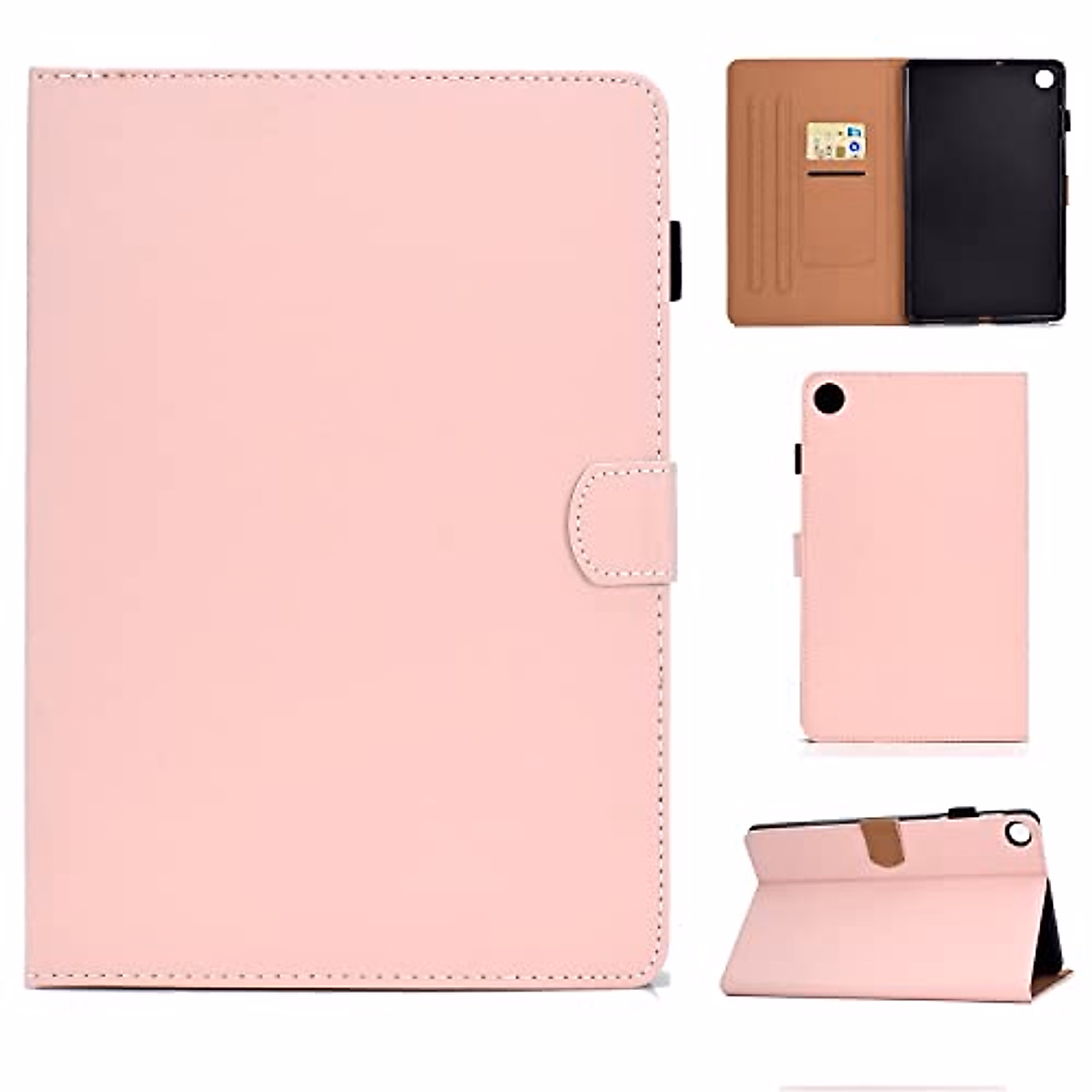 Tablet PC Case Compatible with Samsung Galaxy Tab A8 Case 10.5 inch (SM-X200/X205) 2021,Smart Magnetic Flip Fold Stand Case Protective PU Leather Compatible with Man/Woman Cover with Auto Wake Sleep W