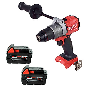 Milwaukee 2804-20 18V 1/2" Hammer Drill,2Pc. 48-11-1850 5.0Ah Battery