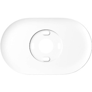Google Nest Thermostat - Smart Thermostat for Home - Programmable WiFi Thermostat - Snow - GA01334-US Bundle with Matching Google Nest Thermostat Trim Kit Wall Mount Plate GA01837-US