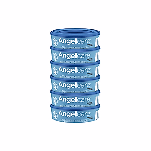 Angelcare Diaper Bin Refills, Pack of 6