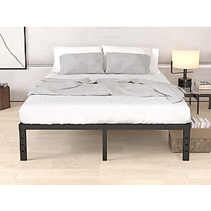 Goltriever 14 Inch California King Bed Frame Metal, Platform Bed Frame California King Size, Easy Assembly, Heavy Duty, No Box Spring Needed