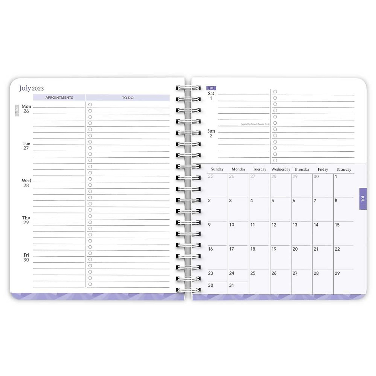 Seaside Currents | 2024 6 x 7.75 Inch 18 Months Weekly Desk Planner | Foil Stamped Cover | July 2023 - December 2024 | Plato | Planning Stationery