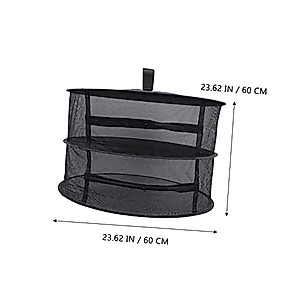 Abaodam 3 Sets Drying net Foldable Laundry Rack Collapsible Drying Rack for Clothes Collapsible Laundry Drying Rack Folding Drying Rack Hanging Dry Rack Vegetable Dryer Outdoor Drying Mesh