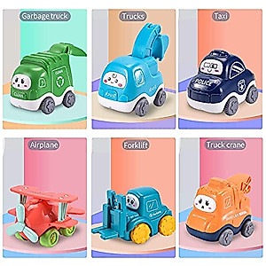 ALASOU Baby Truck Car Toy and Playmat Storage Bag(6 Sets)|Baby Toys 12-18 Months|Infant Toys for 1 2 3 Year Old boy Girl|1st Birthday Gifts for Toddler Toys Age 1-2