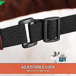 POPETPOP Christmas Pet Headband, Dog Christmas Elk Reindeer Antlers Headbands Set Pet Christmas Costume Accessories Headwear