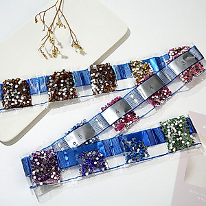 Ximimark 6pcs DIY Diamond Painting Keychain Sewing Machine Shaped Diamond Art Mosaic Keyring Backpack Pendant Decoration Crafts Handmade Gifts