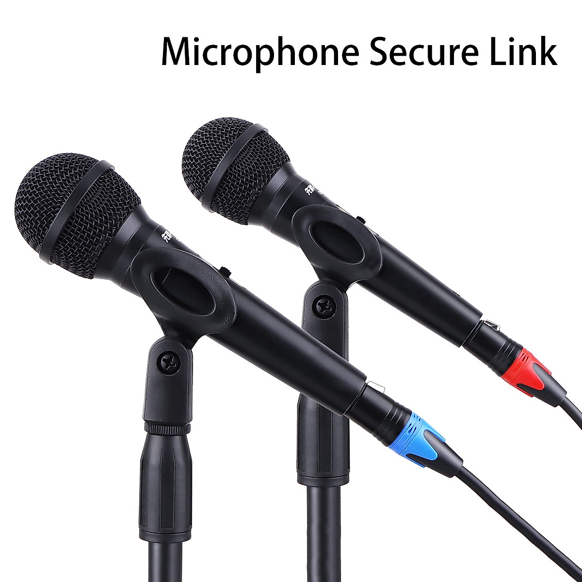 Anewbig 1 Male to 2 Female XLR Y Splitter Micrphone Cable 1.5ft, 3pin XLR Female to Dual XLR Male Y-Splitter Balanced Mic Audio Cables for Stereo Mic to L & R Audio Track (1.5feet)