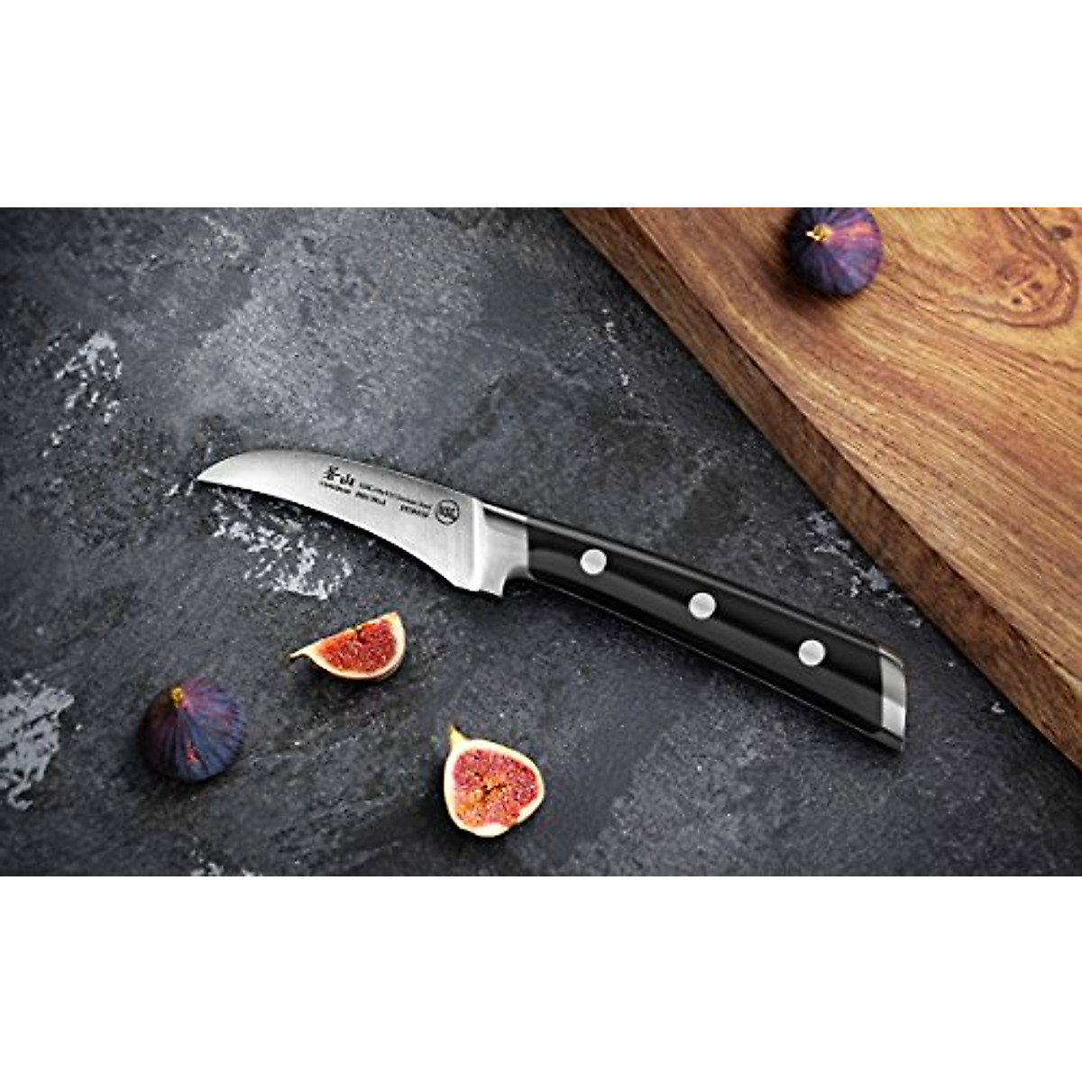 Cangshan S Series 1020410 German Steel Forged Peeling/Tourne Knife, 2.75-Inch Blade