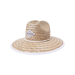 Billabong womens Classic Straw Tipton Sun Hat, Multi, One Size US