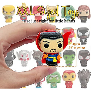 Bath Bombs for Kids with Toys Inside - Organic Bubble Bath Fizzies with Superhero Toy Surprises - Gentle and Kids Friendly Organic Bubble Bath Fizzy, Birthday, Easter Basket Gift for Girls and Boys