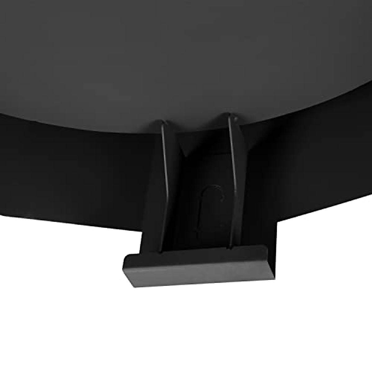 Flash Furniture Titus Commercial Grade Wood Burning Smokeless Outdoor Firepit - Black Finish - 27 inches - Portable - Waterproof Cover