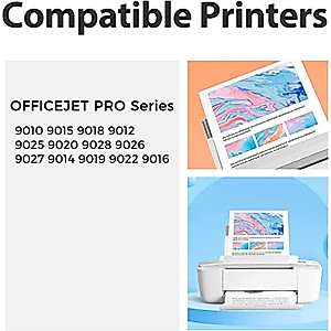 OA100 962XL Black Remanufactured Ink Cartridge Replacement for HP 962XL 962 for OfficeJet Pro 9010 9015 9018 2 Black 962XL Black Ink Cartridge Combo Pack
