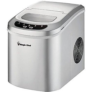 Magic Chef MCPMCIM22SVS Magic Chef MCIM22SV Ice Maker, 27-Pound