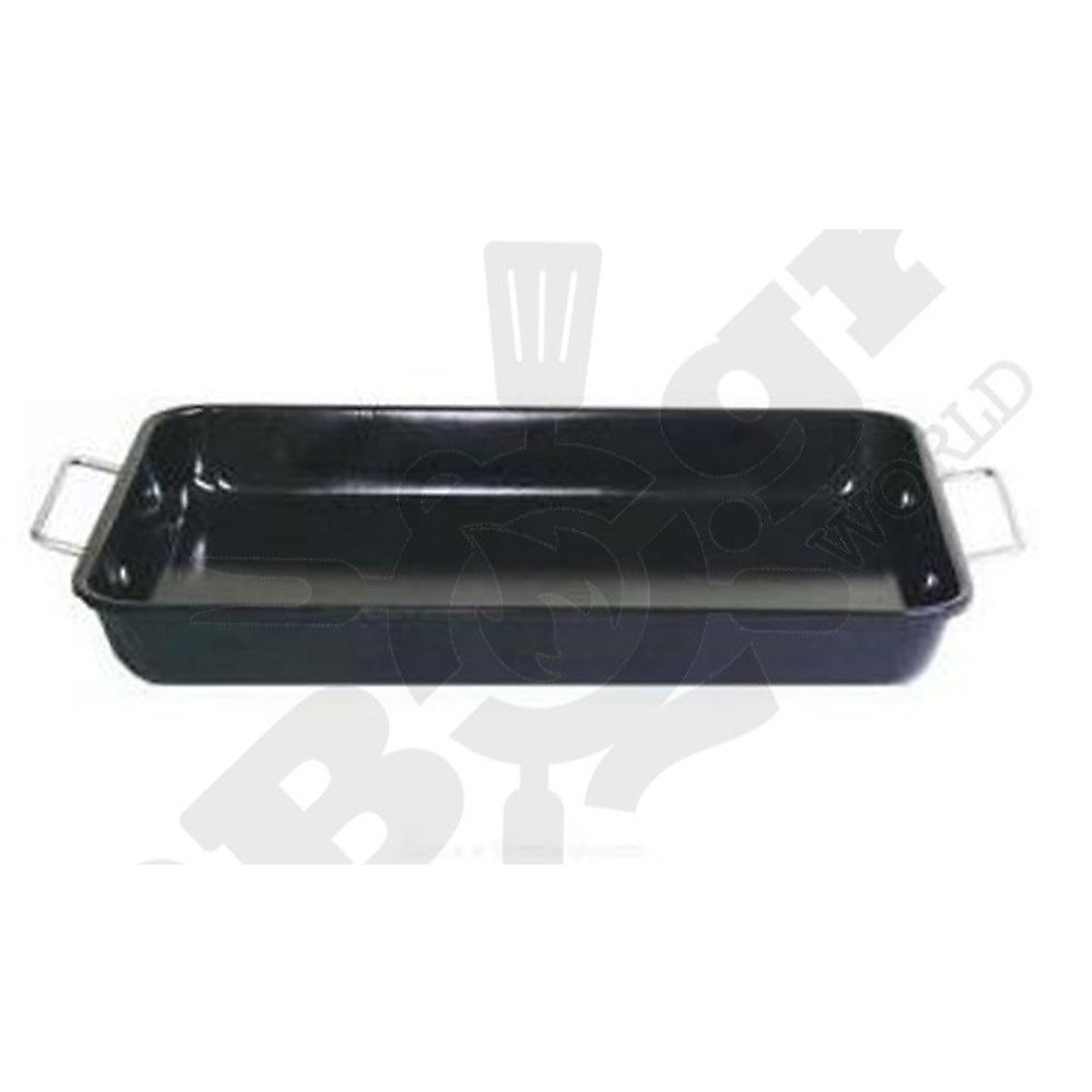 Barbecue Genius Ceramic Drip Pan for Roasting or Rotisserie 36105