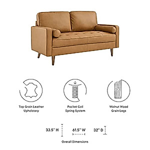 Modway Valour Love Seats, Loveseat, Tan