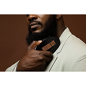 Beard SZN Beard Care Brush with Natural Beechwood and Boar Bristles to Groom, Soften, and Style Coarse Beards