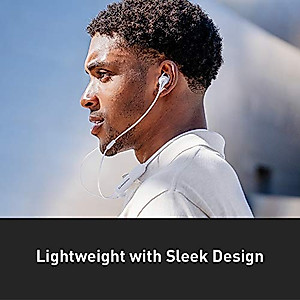 Phiaton BT 120 NC Qualcomm Bluetooth Wireless Active Noise Cancelling Earbuds – Neckband Headphones with Inline Control and Microphones, BT Earphones with Noise Cancellation and IPX4 Water Resistant