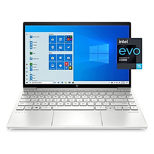 2022 Newest HP Envy Laptop, 13.3" Full HD 1080P Non-Touch 400nits Display, Intel Core i5-1135G7 Quad-Core Processor, 8GB RAM, 128GB SSD, Backlit Keyboard, WiFi 6, Webcam, HDMI, Windows 11 Home, Silver