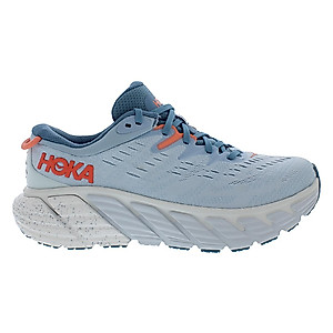 Hoka Gaviota 4 Women's Everyday Running Shoe - Blue Fog / Plein Air - Size 8.5