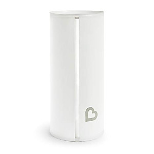 Munchkin® Toss™ Portable Disposable Diaper Pail, 1 Pack, Holds 30 Diapers, White