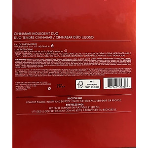 Estee Lauder Cinnabar Exotic Duo Eau De Parfum 1.7 Fl. Oz. Body Lotion 3.4 Fl. Oz. For Women Set