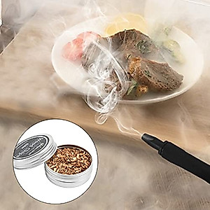 VGEBY 8PCS Smoking Wood Chips, Whiskey Wood Chips Cocktail Smoker Kit for Beginners Professional Bartenders