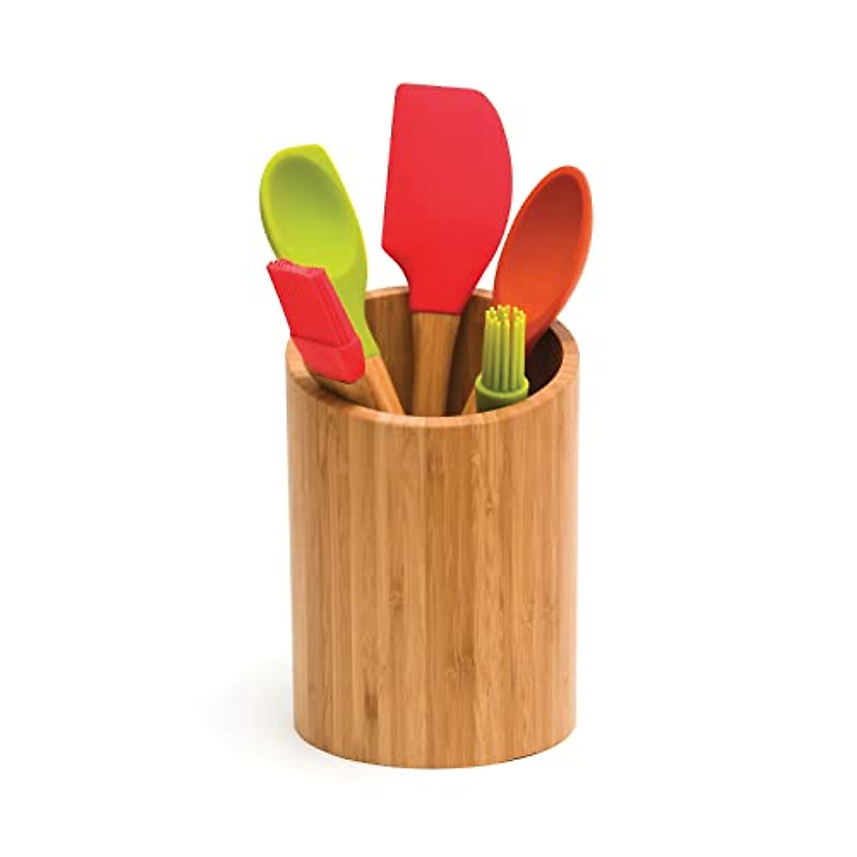 Lipper International 8827 Bamboo Wood Kitchen Tool Holder, 5-1/2" x 8"