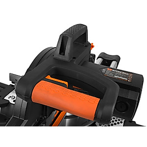 WEN MM1011T 15-Amp 10-Inch Single Bevel Compact Sliding Compound Miter Saw with Laser, Black