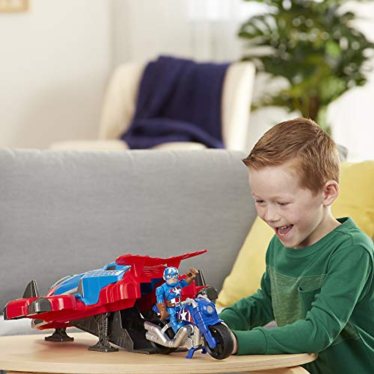 Playskool Heroes Marvel Super Hero Adventures Spider-Man Jetquarters