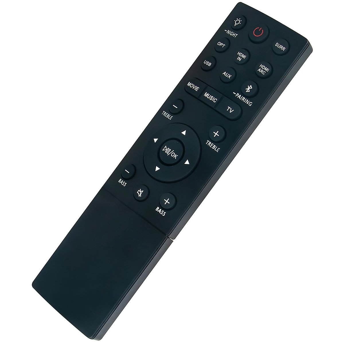Replacement Remote Control Applicable for TCL Alto 8i 2.1 Channel Dolby Atmos Sound Bar TS8111 TS8132 TS8212 Soundbar Speaker System