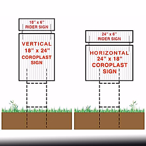 Corrugated Plastic 4mm Boards - 18"x12" (10 Sheets) … (Black)