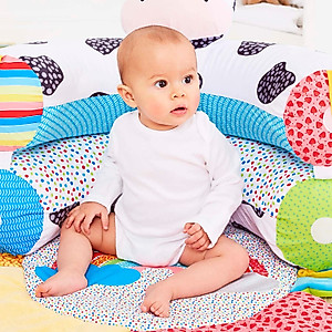 Early Learning Centre Blossom Farm Martha Moo Sit Me Up Cozy, Sensory and Physical Development Infant Toy, Kids Toys for Ages 0+, Amazon Exclusive