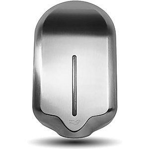 Automatic Commercial Soap Dispenser Wall Mount – Large 40oz (1200ml) Touchless Wall Mounted Dispensers for Business & Home Bathroom, Stainless Steel Design for Liquid Soap & Hand Sanitizer by EnBath