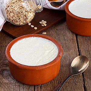 Cooking Clay Bowls Set, Clay Pot for Cooking, Traditional Mexican Dishes, Ancient Terracotta Cookware, Cazuelas de Barro Mexicanas, 6 Pcs