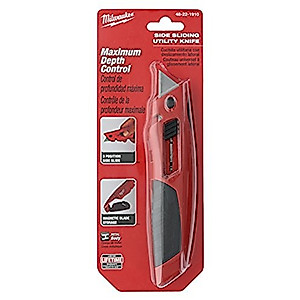 Milwaukee 48-22-1910 Slide Open Utility Knife with Wire Stripping and Tool-less Blade Changing