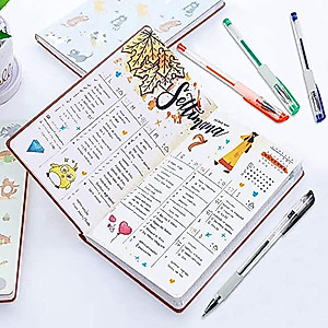 Shuttle Art Gel Pens, 130 Colors Gel Pen with 1 Coloring Book in Travel Case for Adults Coloring Books Drawing Crafts Scrapbooking Journaling