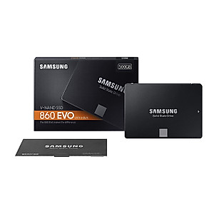 Samsung 860 EVO 500GB 2.5 Inch SATA III Internal SSD (MZ-76E500B/AM)