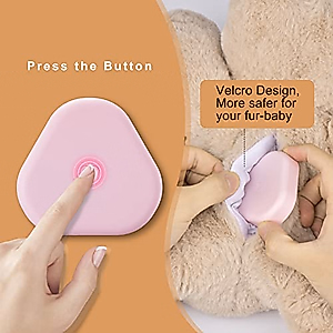 Moropaky Puppy Heartbeat Toy for Anxiety Relief Dog Behavioral aid Toy for Puppies Sleep Aid Separation Anxiety Soother Cuddle, Brown