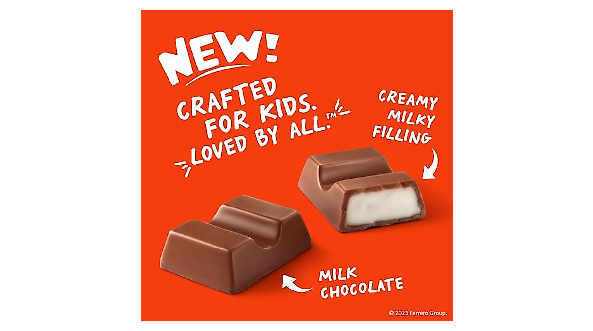 Kinder Chocolate Mini Bulk Pack - 138 Individually Wrapped Minis