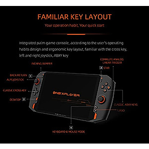 OnexPlayer 1S 8.4" Handheld Game Console Portable PC Mini Laptop UMPC Win 10 11th Core Tiger Lake I7-1195G7 16GB LPDDR4 RAM/1TB NVMe M.2 SSD